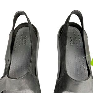 CROCS | Shoes | Nwt Crocs Swiftwater Wave Womens Sz Black Water Shoe ...